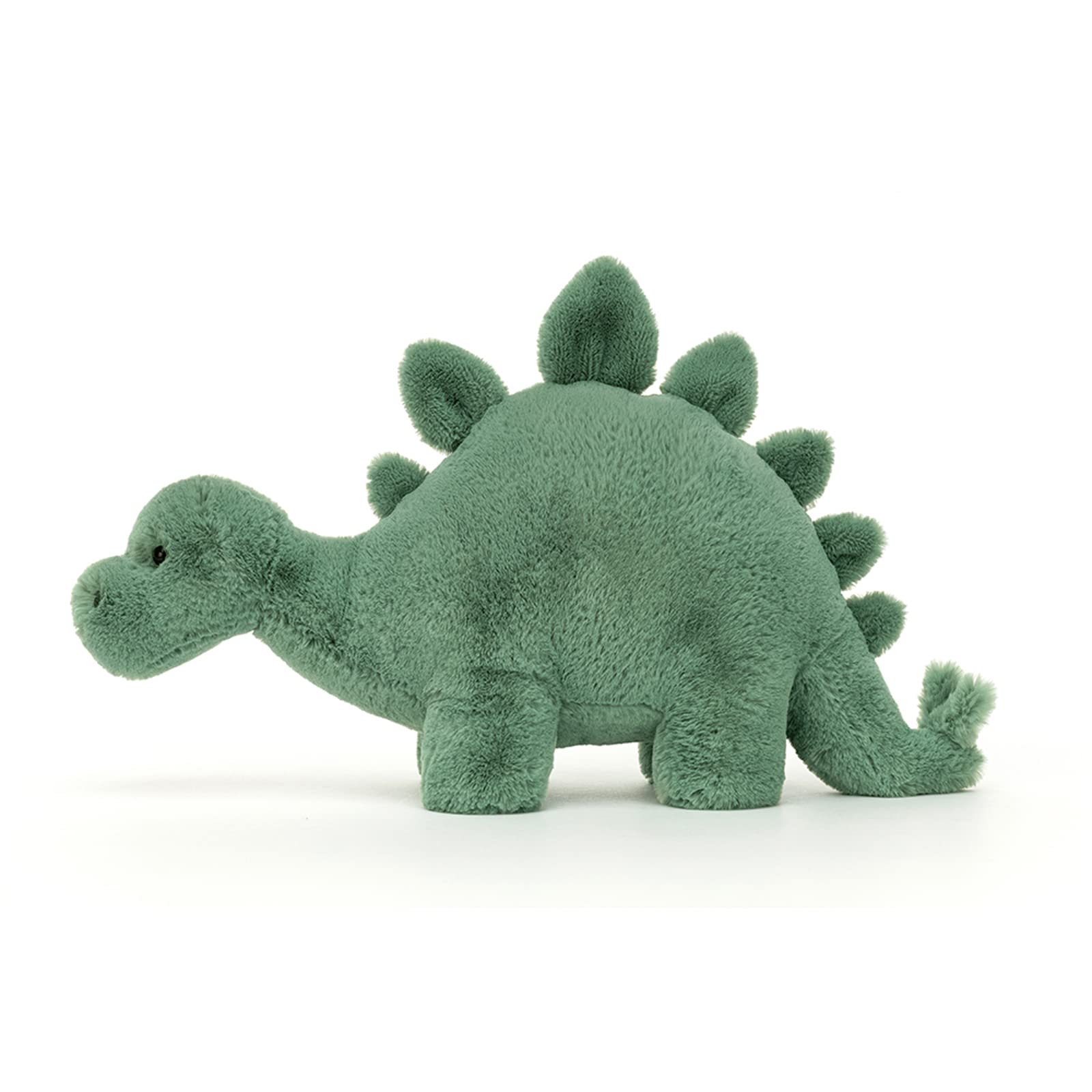 Jellycat Fossilly Stegosaurus Dinosaur Stuffed Animal, Medium 12.5 inches | Dinosaur Plush Toy | Classic Children's Gift
