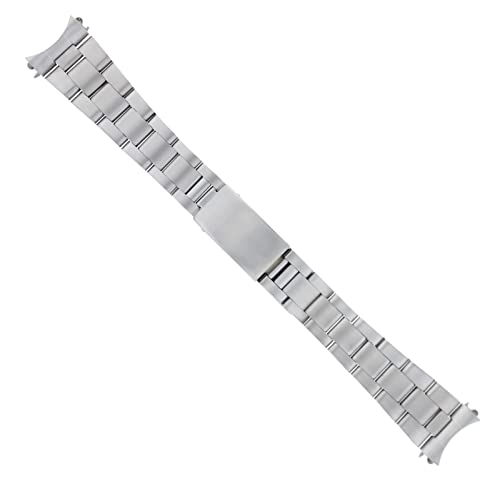 Ewatchparts 19MM OYSTER WATCH BAND SOLID STAINLESS STEEL BRACELET COMPATIBLE WITH 78350 7835 ROLEX 34MM