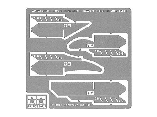 Tamiya Fine Craft Saws 0.15mm TAM74105 Handsaws and Parts