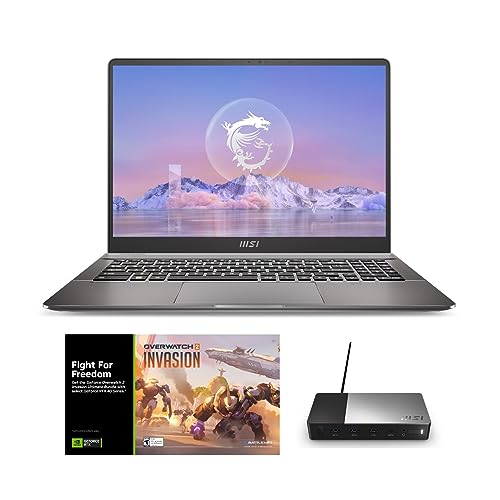 EXCaliberPC 2023 MSI Creator Z16HXStudio B13VGTO-212US (i9-13980HX, 64GB RAM, 2TB NVMe SSD, RTX 4070 8GB, 16" QHD+ 120Hz, Windows 11 Pro) Content Creation Laptop