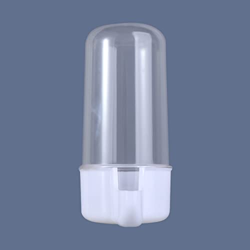 Feeding Bowl Parakeet Canary Water Dispenser Hamster Small Animals Parrot Drinking Cup Cage Accessories(White)