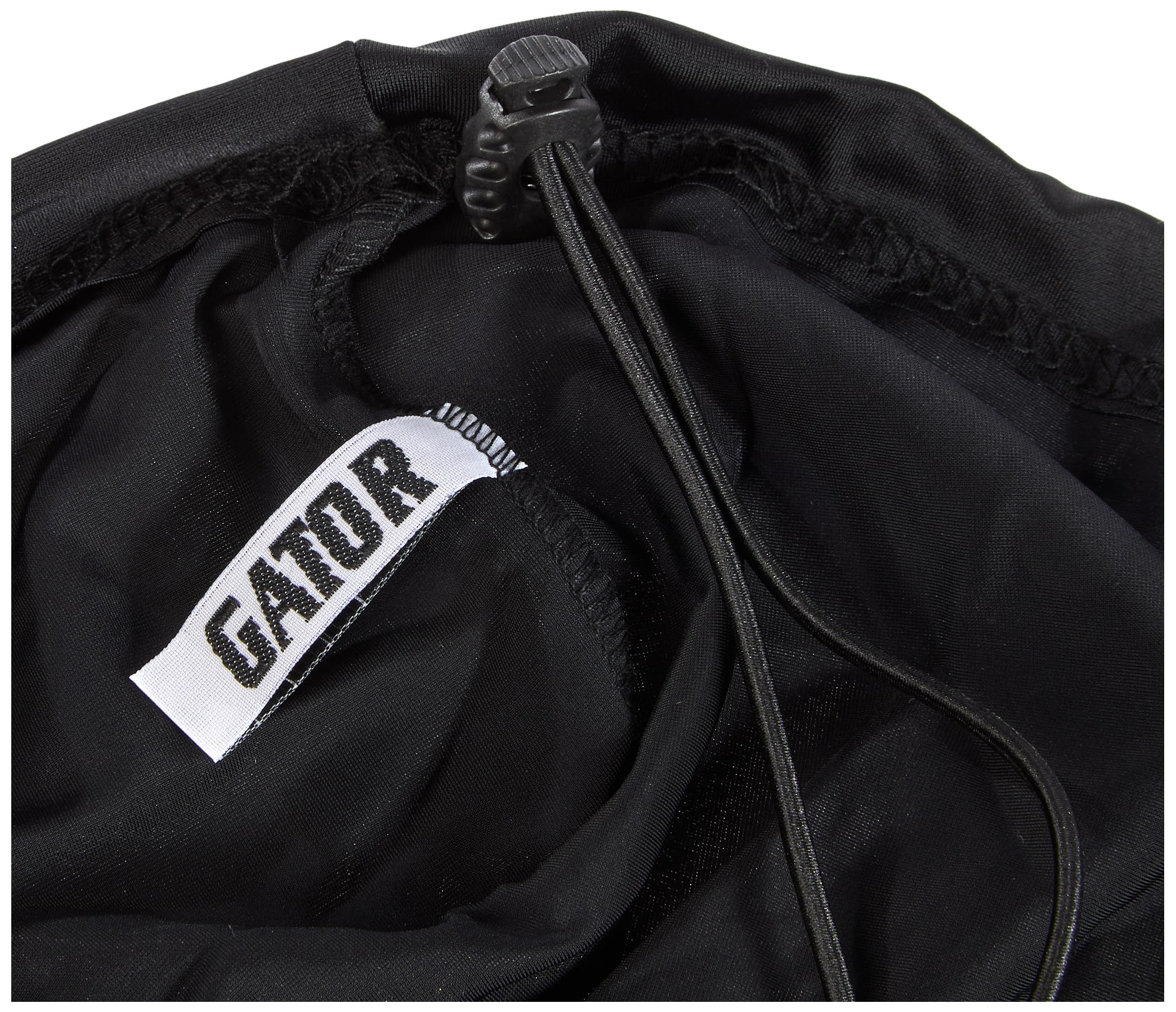 Gator Cases Black Nylon Stretch Mixer Cover; Min 14" x 14" / Max 22"x 22" (GMC-2222)