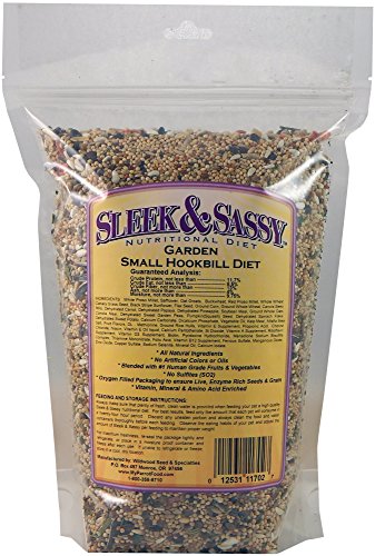 Garden Small Hookbill Bird Food for Cockatiels, Lovebirds, Quaker Parrots & Small Conures (2 lbs.)