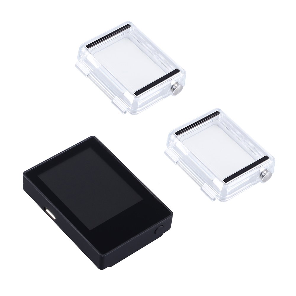 Suptig LCD Screen 2.0 Inch LCD BacPac Non-Touch Screen for Gopro Hero 4 Hero 3 Hero 3+ Hero 2 with Waterproof Back Cover
