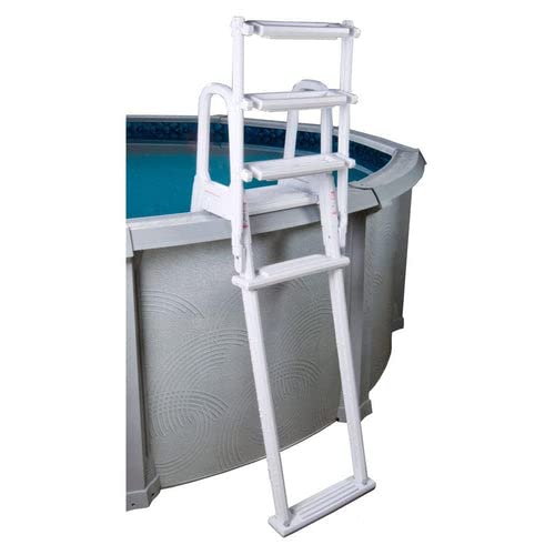 Blue Torrent A-Frame Flip Up Pool Ladder for Above Ground Pools