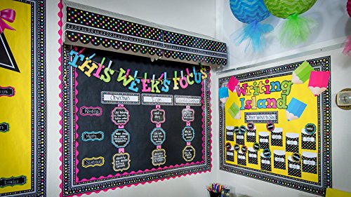 Teacher Created Resources Chalkboard Brights Mini Accents (5620)
