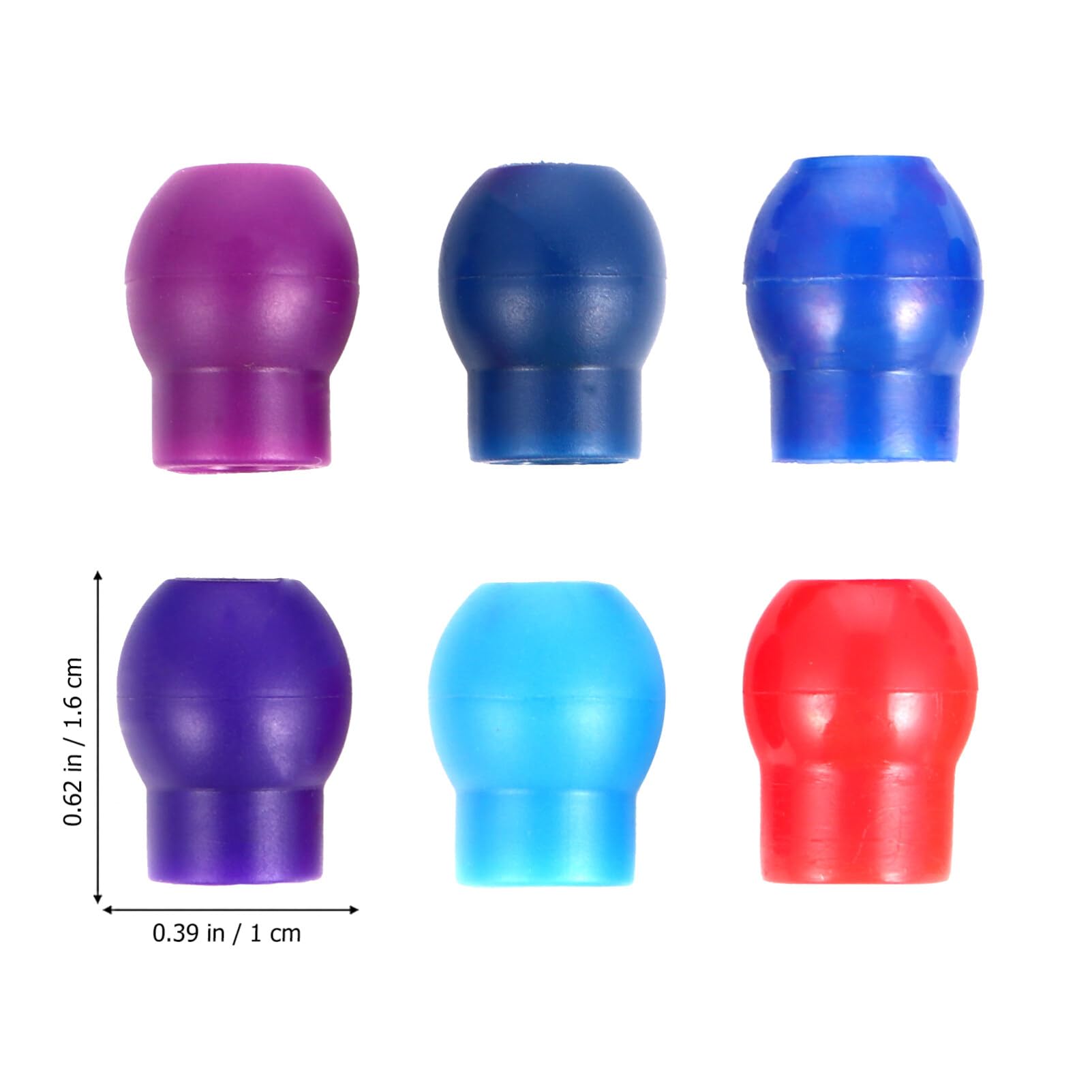 GLEAVI 10 Pairs Earplugs Stethoscope Replacement Parts Stethoscope Accessory Replacement Ear Tips Littman Stethoscope Silicone Gauges for Ears Stethoscope Earbud PVC Large