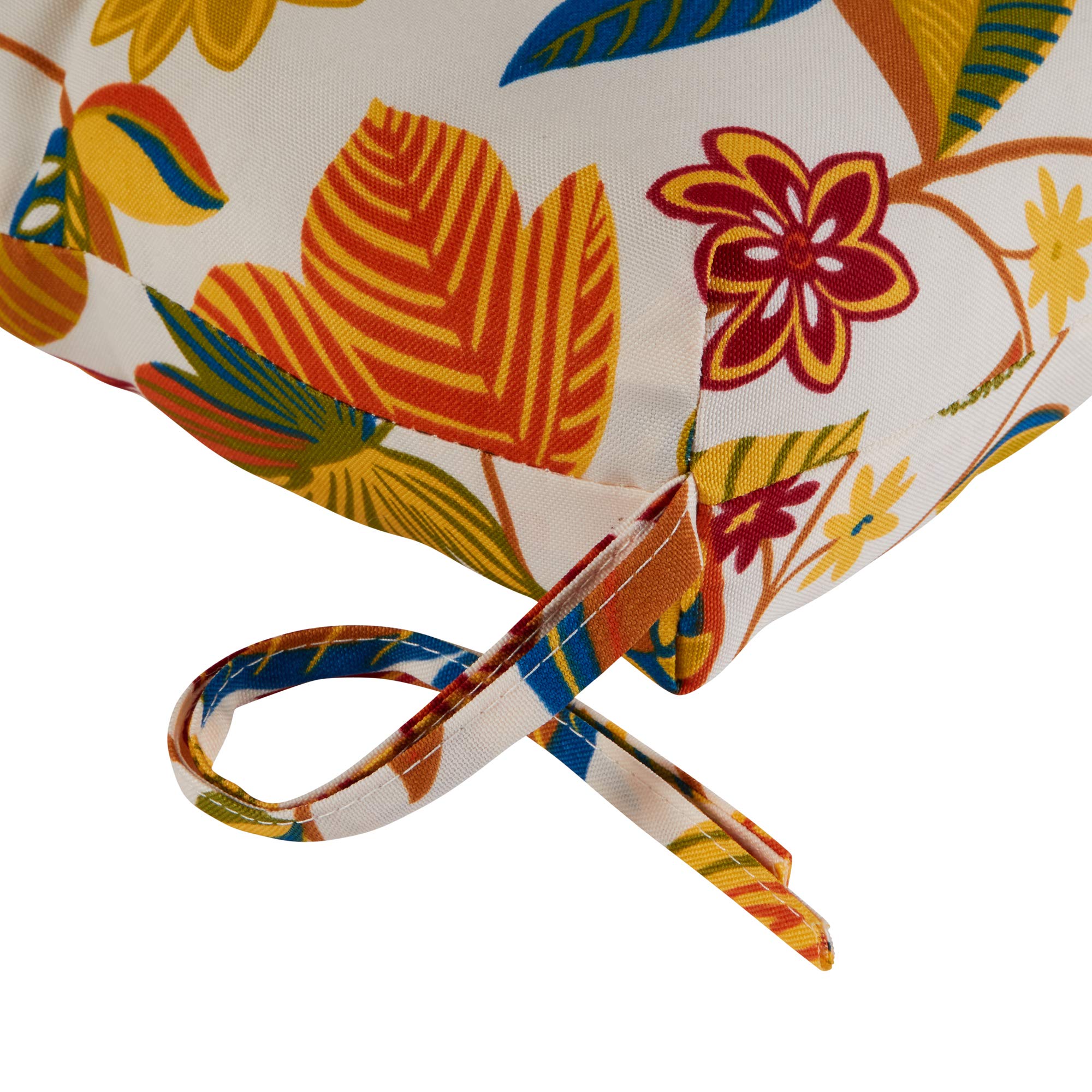 Greendale Home Fashions 44-inch Outdoor Swing/Bench Cushion, Set of 1, Foliage