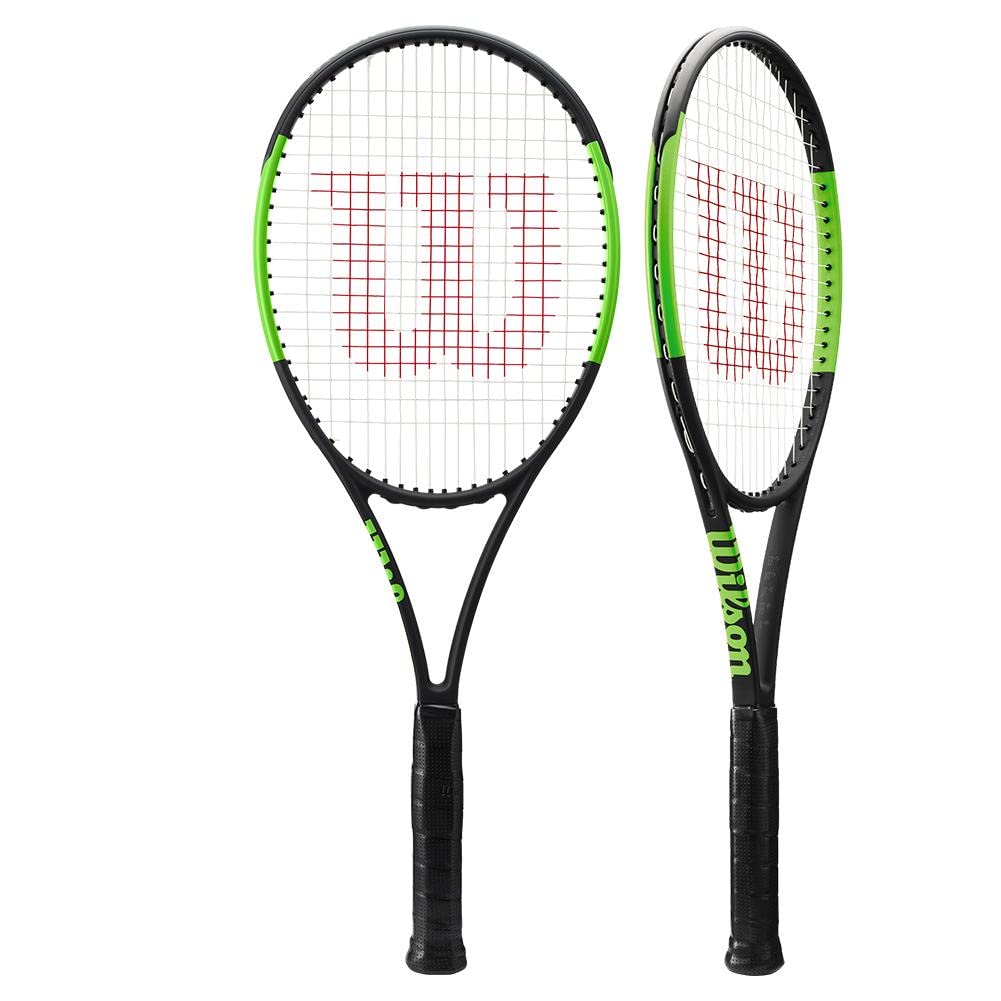 WILSON Sporting Goods Blade 98L 16X19 V2.0-4 1/4""", Black/Green (WR057310U2)