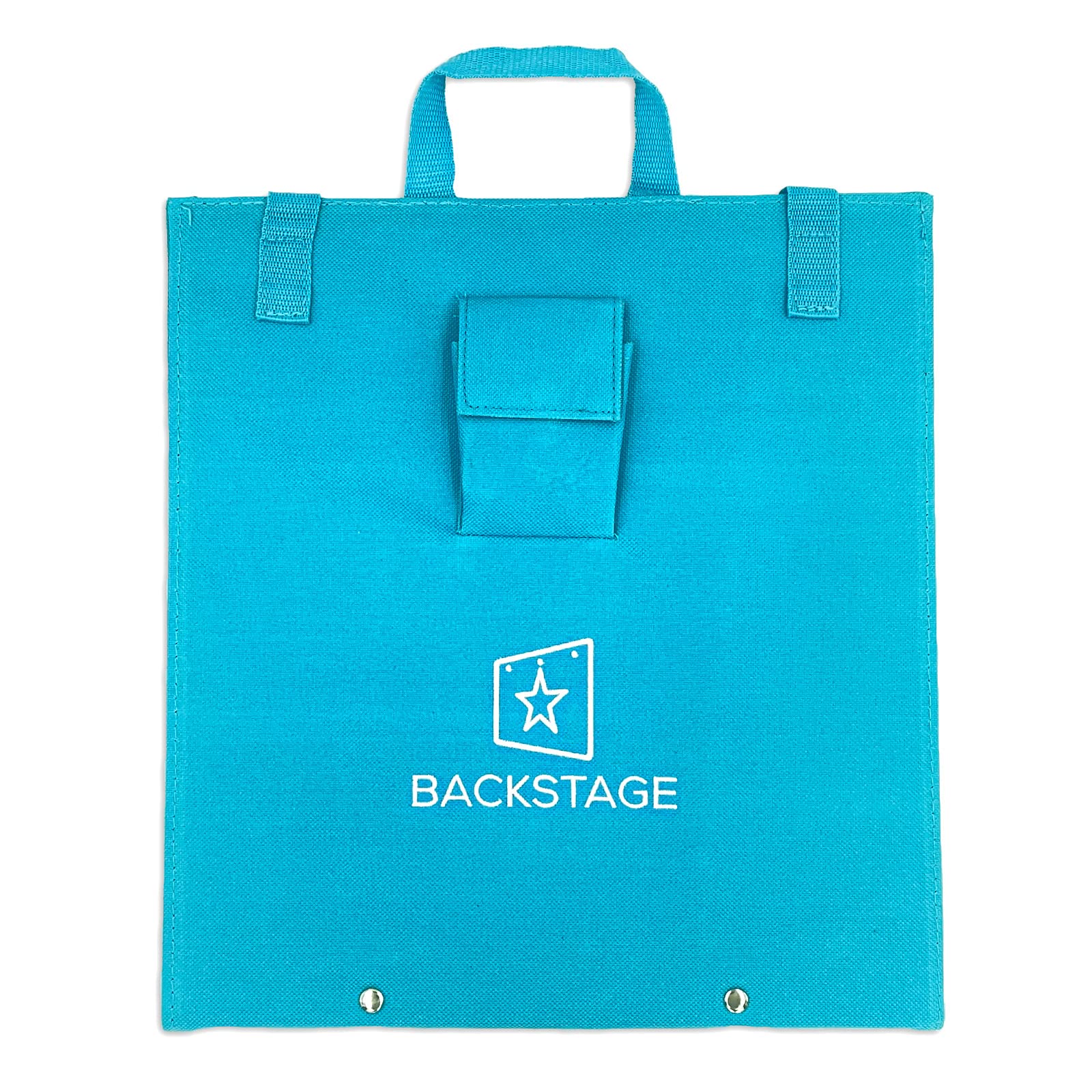 Backstage Rechargeable LED Folding Mirror - Turquoise