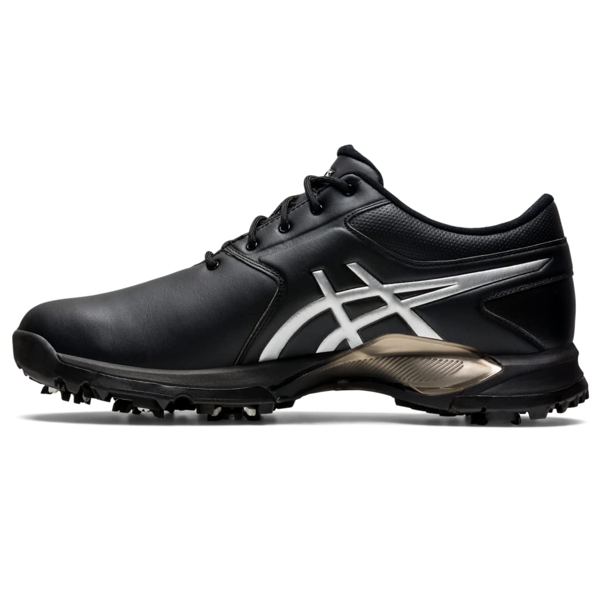 ASICS Men's Gel-ACE PRO Golf Shoes, 12, Black/Pure Silver