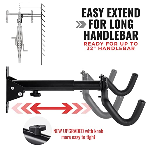 DADA NANA Bike Rack for Garage Storage Bike Hangers for Garage Racks Hanger Wall Bike Rack Wall Mount Bicycle Storage (1 PACK)