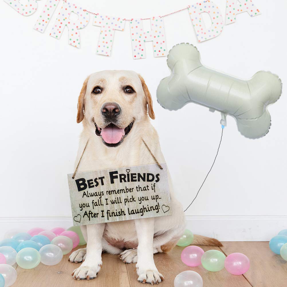 Dog Bone Foil Balloon Pet Bone Mylar Balloons for Baby Shower Party Decoration 6pcs