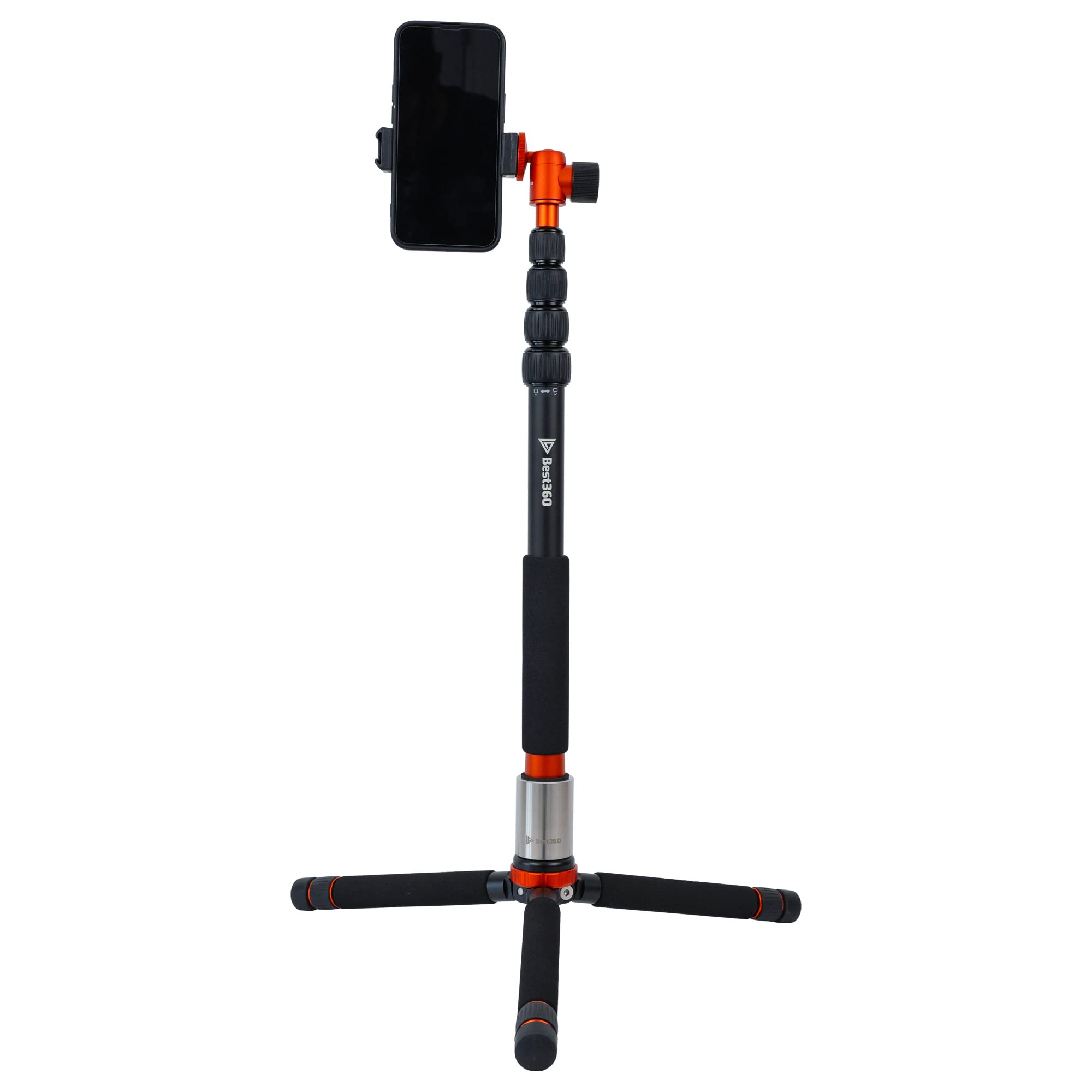 Best360 Monopod Pro Aluminium Edition 2 in 1 360 Camera Stand and Phone Stand
