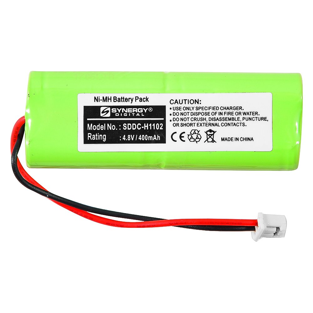 Synergy Digital Dog Collar Battery, Compatible with DT Systems H20-1810-PLUS Dog Collar Battery Combo-Pack Includes: 2 x SDDC-H1102 Batteries