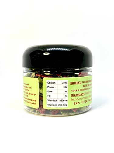 Calcium + Nutrition - Great for Picky Eaters and Growth - Snails, Shrimp, Bottom Dwelling Fish, Plecos, Crabs, and More! … B09X3LBXZP