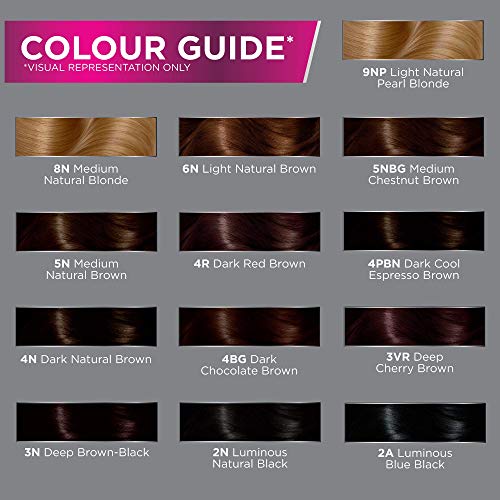 John Frieda Precision Foam Colour, Medium Natural Blonde 8N, Full-Coverage Hair Color Kit, Anti-Fade Gray Coverage, Deep Color Saturation Hair Dye, 1 Application