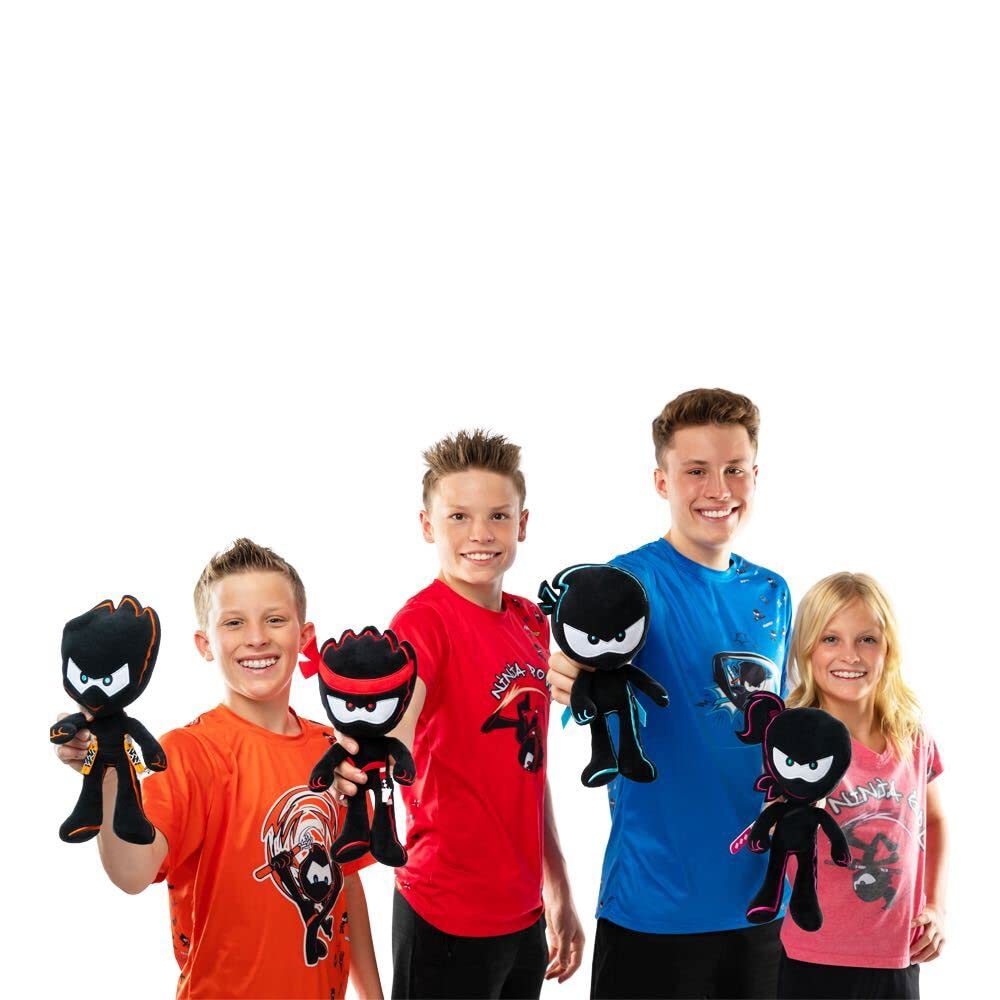 NINJA KIDZ TV Plush Buddy β Payton | 12 Inch Figure | Removable Signature Toy Staff | Collectable | Great Gift & Fun Toy for Kids