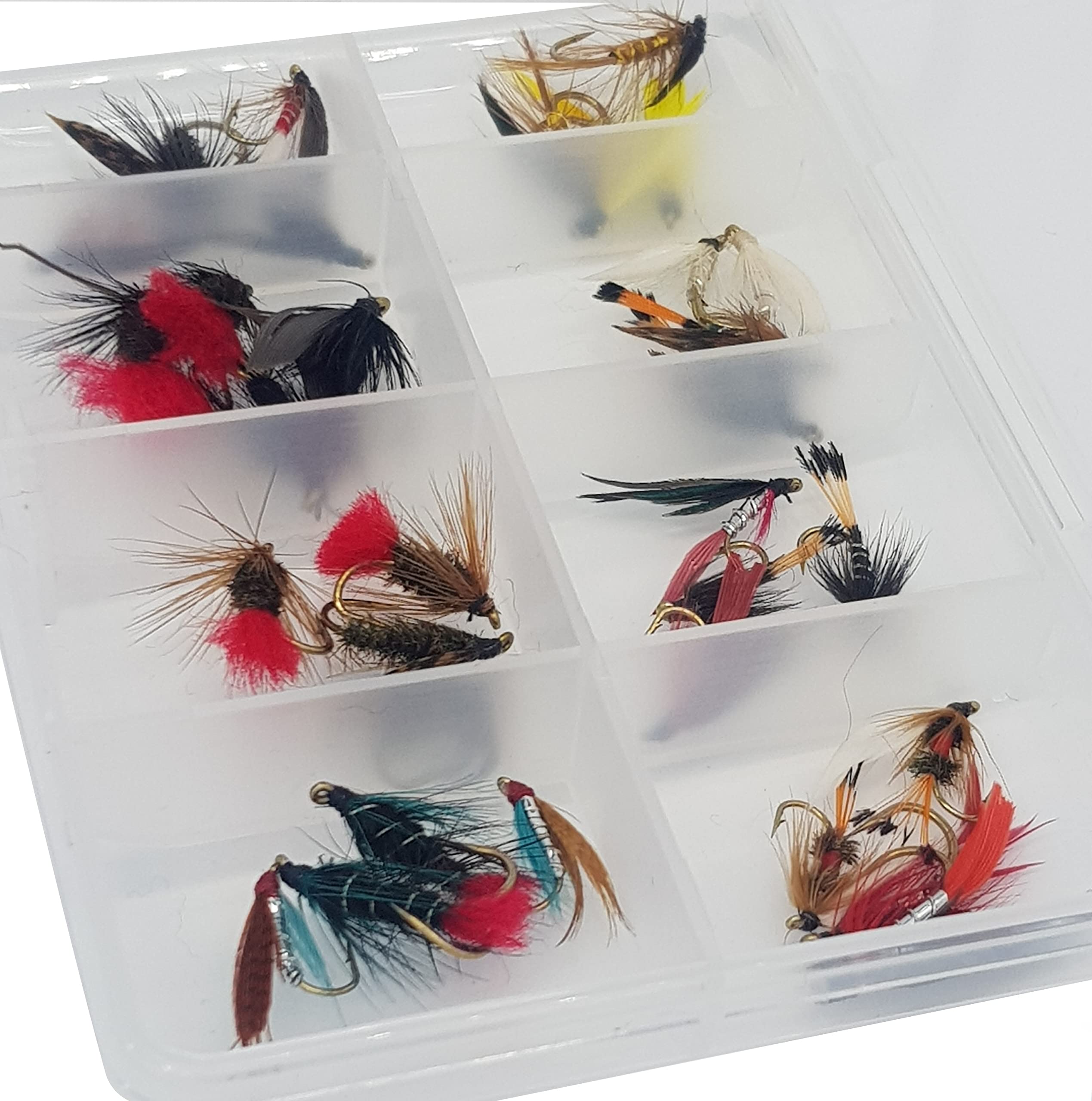 BestCity Fly Fishing 32 Wet Selection Flies Sizes 10-14