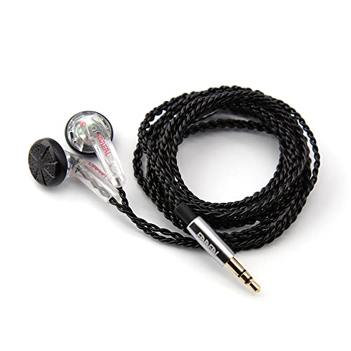 FAAEAL Snow-Lotus 1.0 in Ear Earphones with 15 Pairs Soft Foam Earbuds Eartips,64 Ohm Heavy Bass Flat Head Earbuds with Earphone Pads Replacement Foam for AirPods iPod iPhone Itouch Ipad Headsets