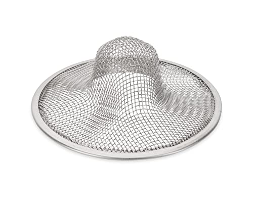 Camco Sink and Shower Drain Strainers | Designed to Keep Food and Hair Out of Plumbing | 3-Pack (42273)