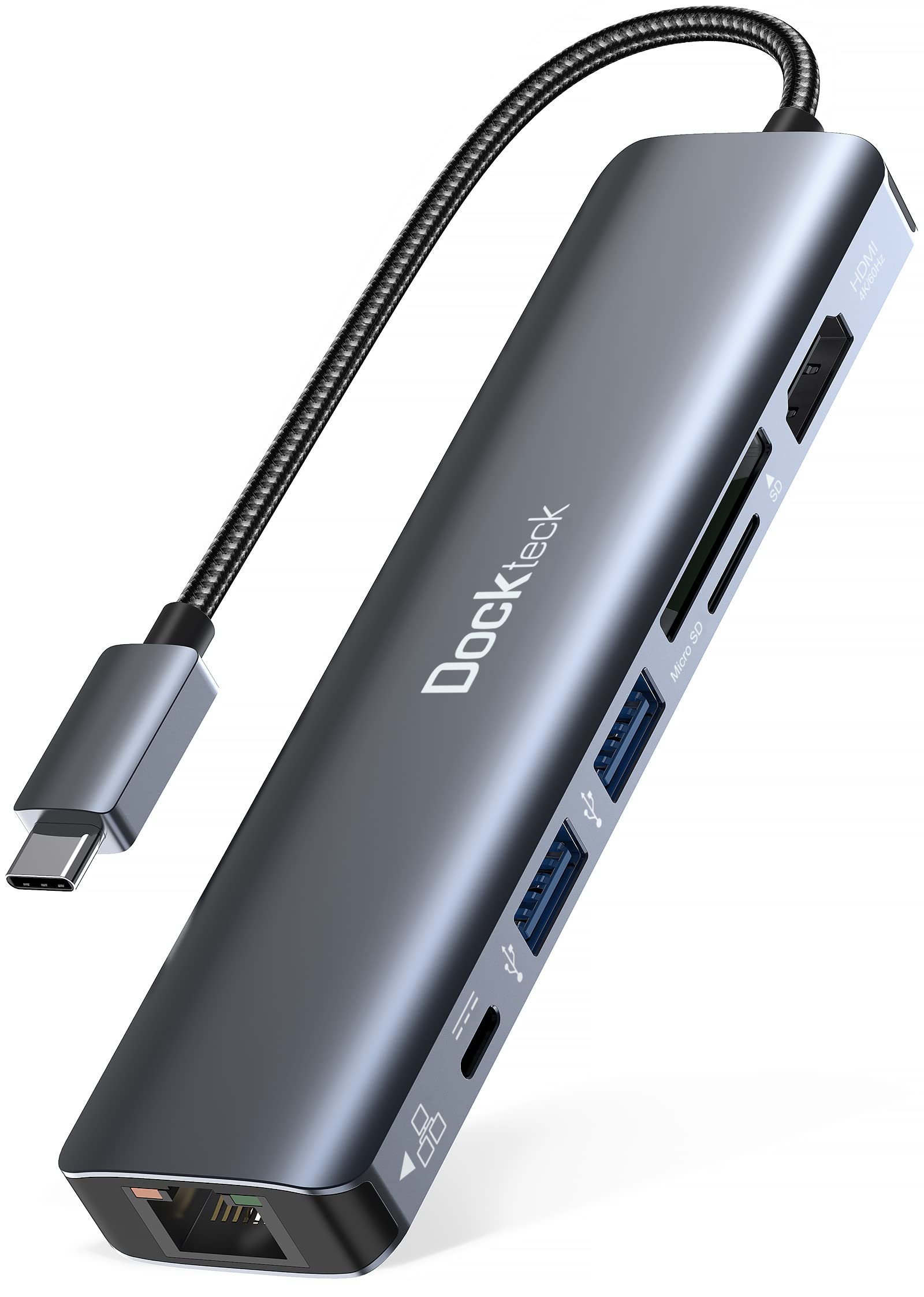Bundle - 2Items:CableCreation USB A to USB C Cable 6ft + USB C Hub Multiport Adapter