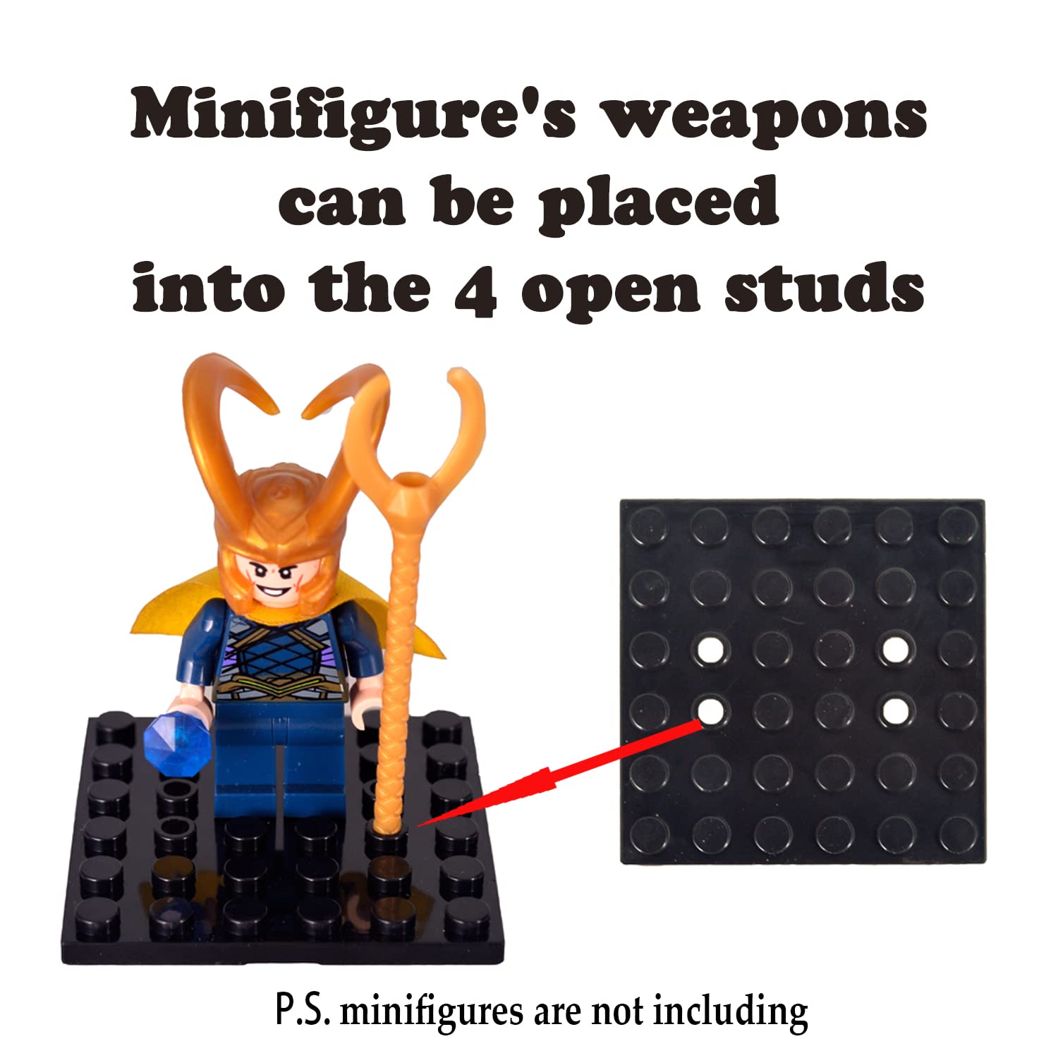 Minifigures Display Case, Acrylic Building Block Display Box, Action Figure Toys Storage for Lego Minifigure, Fit for Lego Lovers(12PCS)