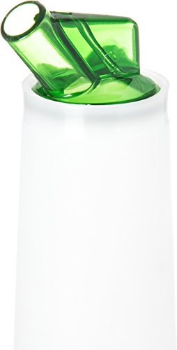 Carlisle FoodService Products Stor N' Pour Complete Quart Set Neck, Container, Cap, And Spout for Bar, Kitchen, And Restaurants, Plastic, 1 Quart, Green