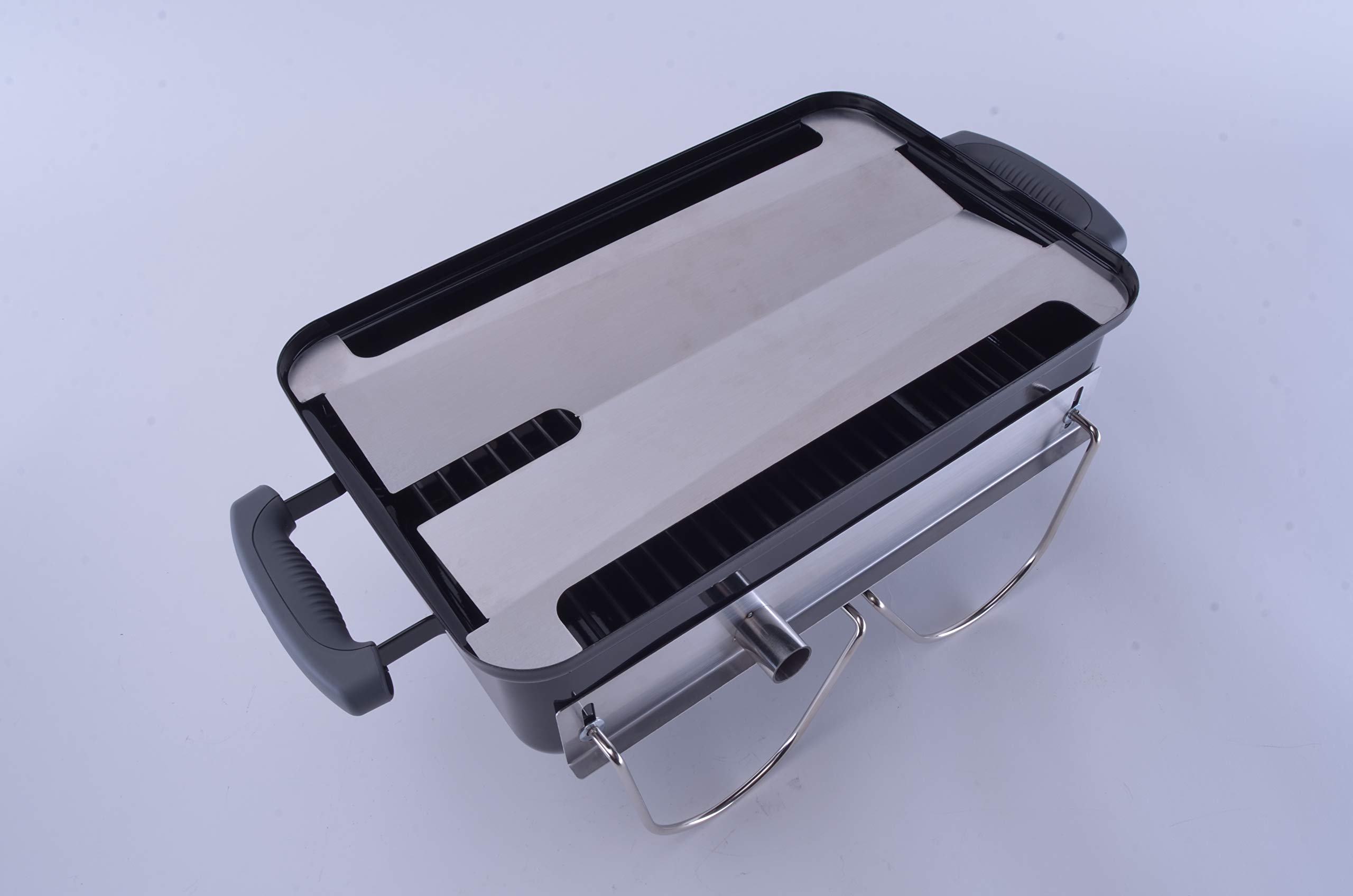 BBQube Heat Deflector/Drip Pan for Weber Go-Anywhere Charcoal Grill, Aluminium, One Size