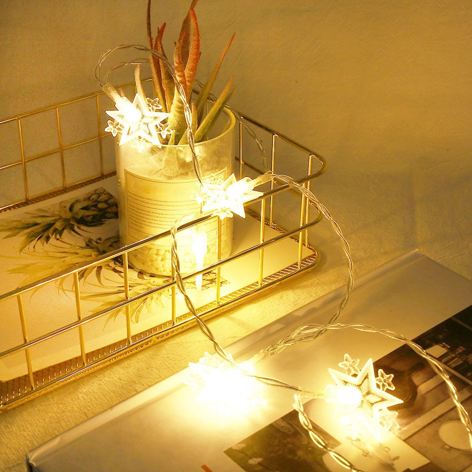 Xinde Decorative Light, Soft Lighting String Light, for Indoor and Outdoor Christmas, Easter, Halloween Home Bedroom, Garden Decoration Birthday Parties, Weddings
