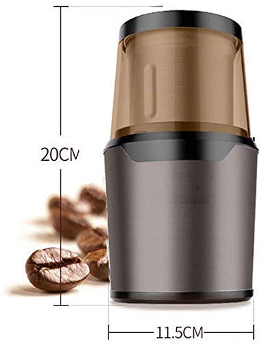 Coffee Machine 300W Portable Electric Coffee Grinder Household Bean Dry Grinding Machine Coffee Maker Beans Mill Herbs Nuts Sonifer Separate Design Plug Storage Design