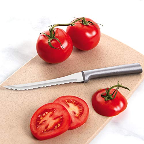RADA Cutlery Tomato Slicing Knife β Stainless Steel Blade With Aluminum Handle Made in USA, 8-7/8 Inches, 2 Pack