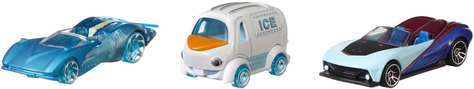 Hot Wheels Frozen Bundle Vehicles