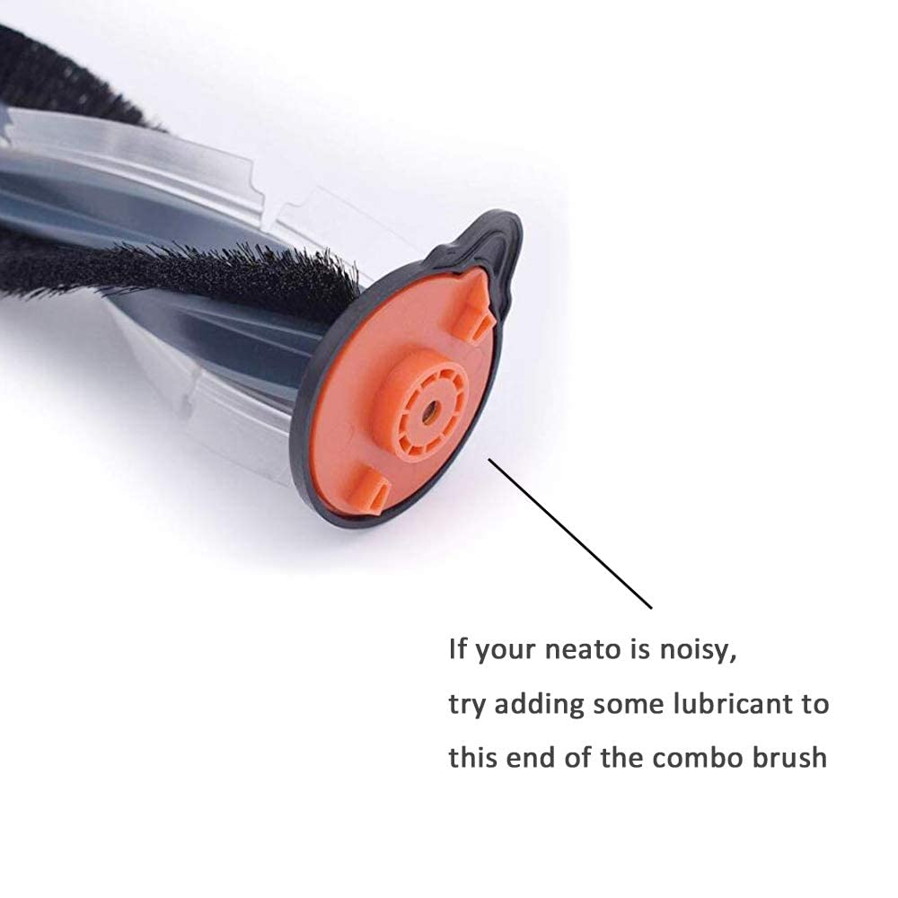BBT BAMBOOST Replacement Main Brush fit for Neato D4, D7, D8, D9, D10, D6, D5, D3, D3 pro,D70,D75,D80,D85, Connected Series Robot Vacuum Part Replacement Cleaner