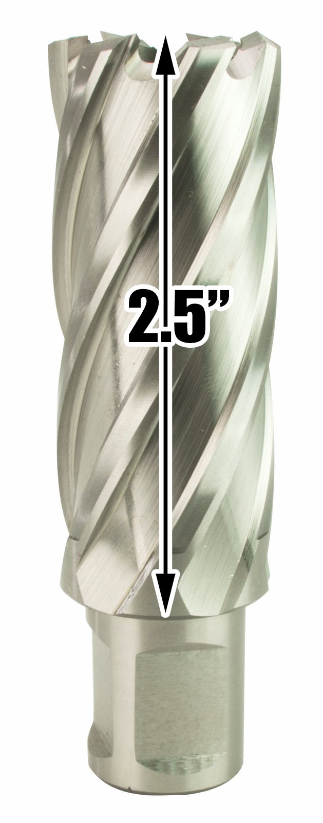 Steel Dragon Tools 1" x 2" High Speed Steel Annular Cutter with 3/4" Weldon Shank