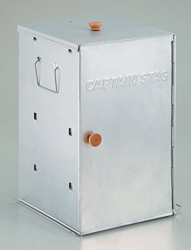 CAPTAIN STAG M-6547 Barbecue Smoker, Advanced Folding Smoker, Smoke Compatible
