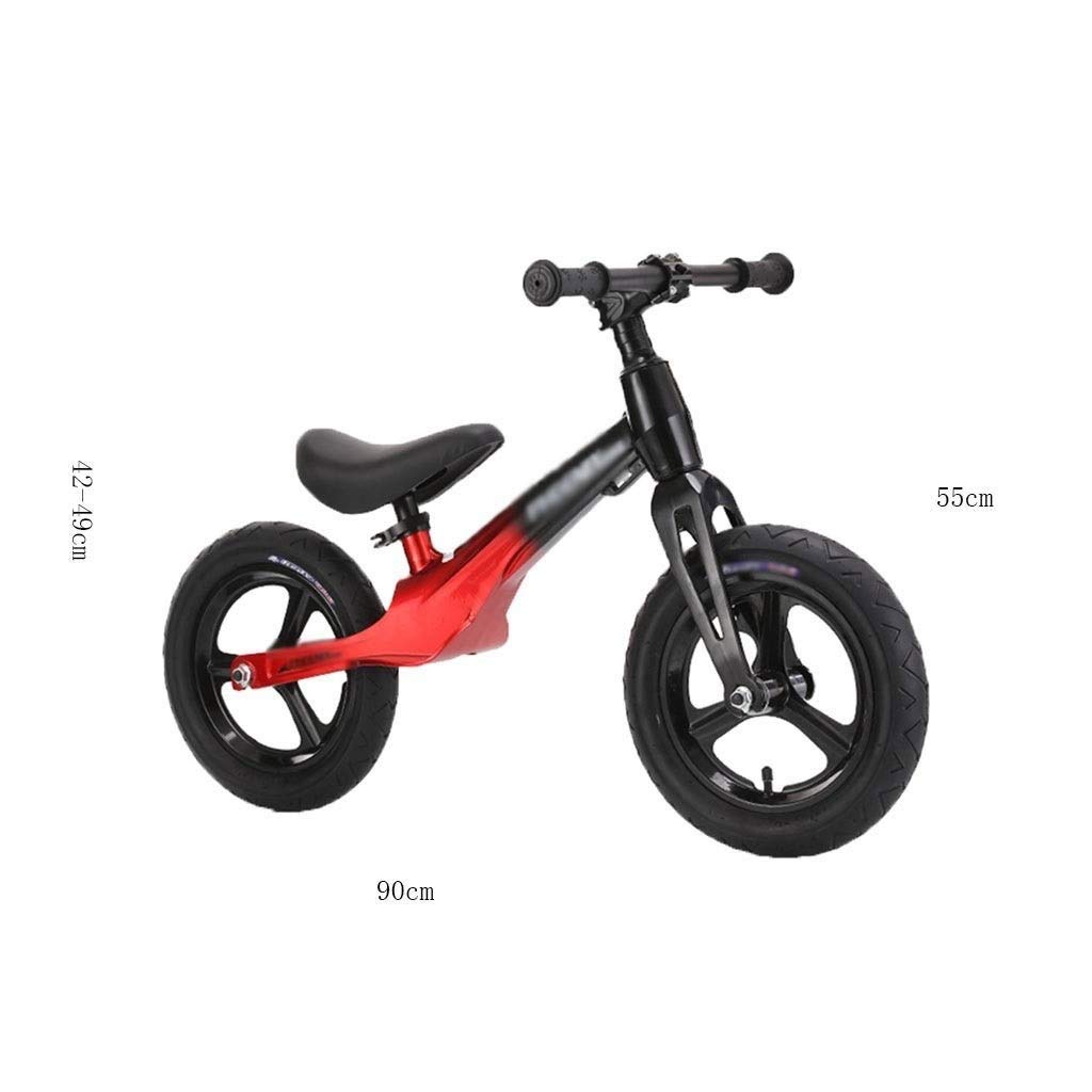 ygqtbc Children's Bicycle - Sport Balance Bike No Pedal Walking Bicycle with, Adjustable Handlebar and Seat, for Ages 2 to 6 Years Old