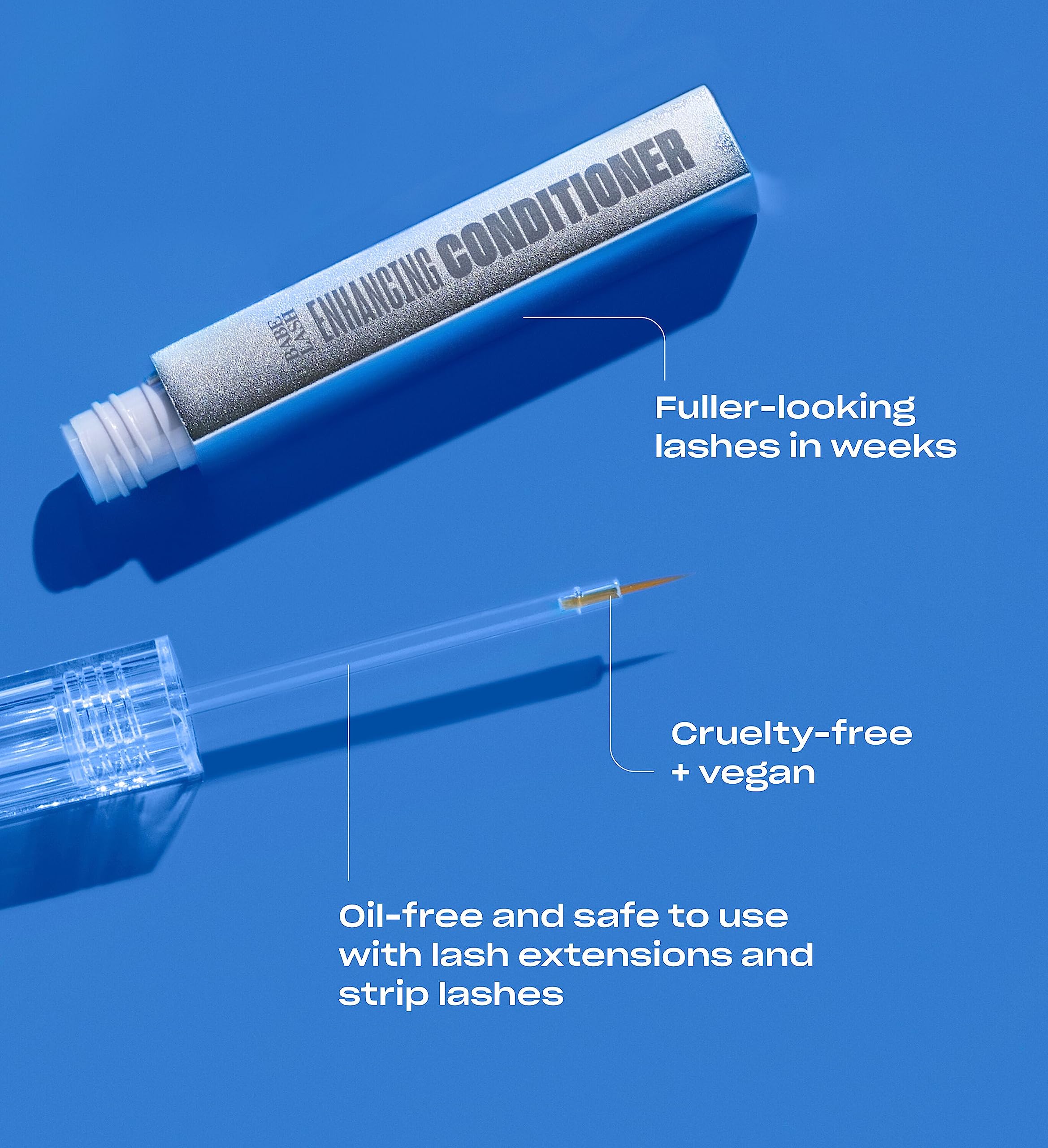 Babe Lash Enhancing Conditioner - Conditioning Serum for Eyelashes, with Peptides and Biotin, Promotes Fuller & Thicker Looking Lashes, Companion to Essential Lash Serum | 1mL, Starter Supply