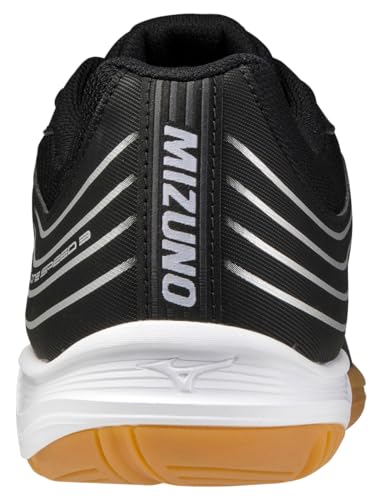 Mizuno Cyclone Speed 3 Junior Shoe-Black-Silver