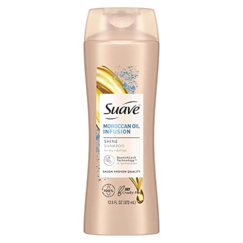 Suave Professionals Shine Shampoo, Moroccan Infusion, 12.6 oz