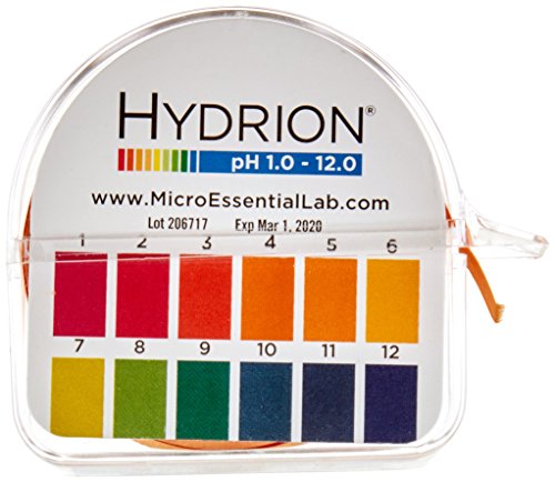 Phydrion AO-59200-22 pH 1 to 12 Jumbo pH Papers, Range 1 to 12, 50 Ft/Roll