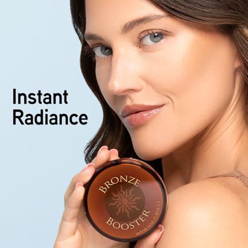 Physicians Formula Bronze Booster Pressed Bronzer - Vitamin-Infused Glow Activators, Mistake-Proof Formula, Natural Finish, Cruelty-Free & Hypoallergenic - Light to Medium