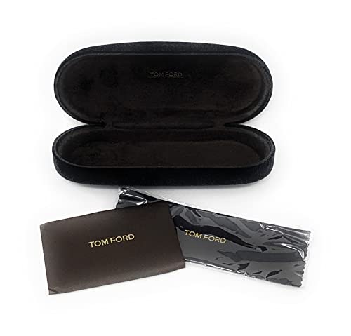Eyeglasses Tom Ford FT 5510 052 Shiny Classic Dark Havana Front, Rose Gold Templ