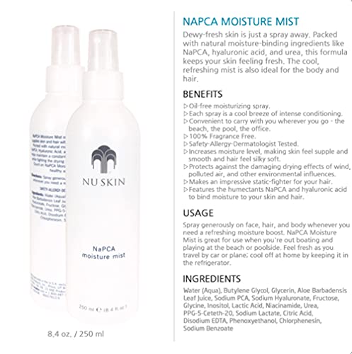 Nu Skin NaPCA Moisture Mist 2 Pack