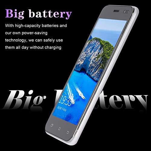 CAOY Unlocked Mobile Phones, Adnroid 5.1Smart Phone HD Full Screen Water Drop Screen Phone, Dual SIM Unlocked Smartphones 512MB + 4GB 4.0 Inch, 2MP Mobile Cell Phone The Gift for Friends (Purple)