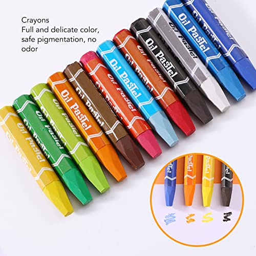 GLOGLOW Marker Crayon Kit Arts and Crafts Supplies Coloring Art Kit Gift Case Markers Crayon Colour Pencils, 53pcs Art Set for Budding Artists Kids Teens Boys Girls CrayonsDrawing &