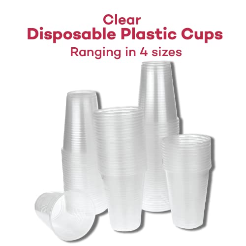Dealmed 3 oz. Disposable Plastic Cups β 100% Recyclable Cups for Doctor's Offices, School Nurse's, Hospitals, at Home and More (Pack of 100)
