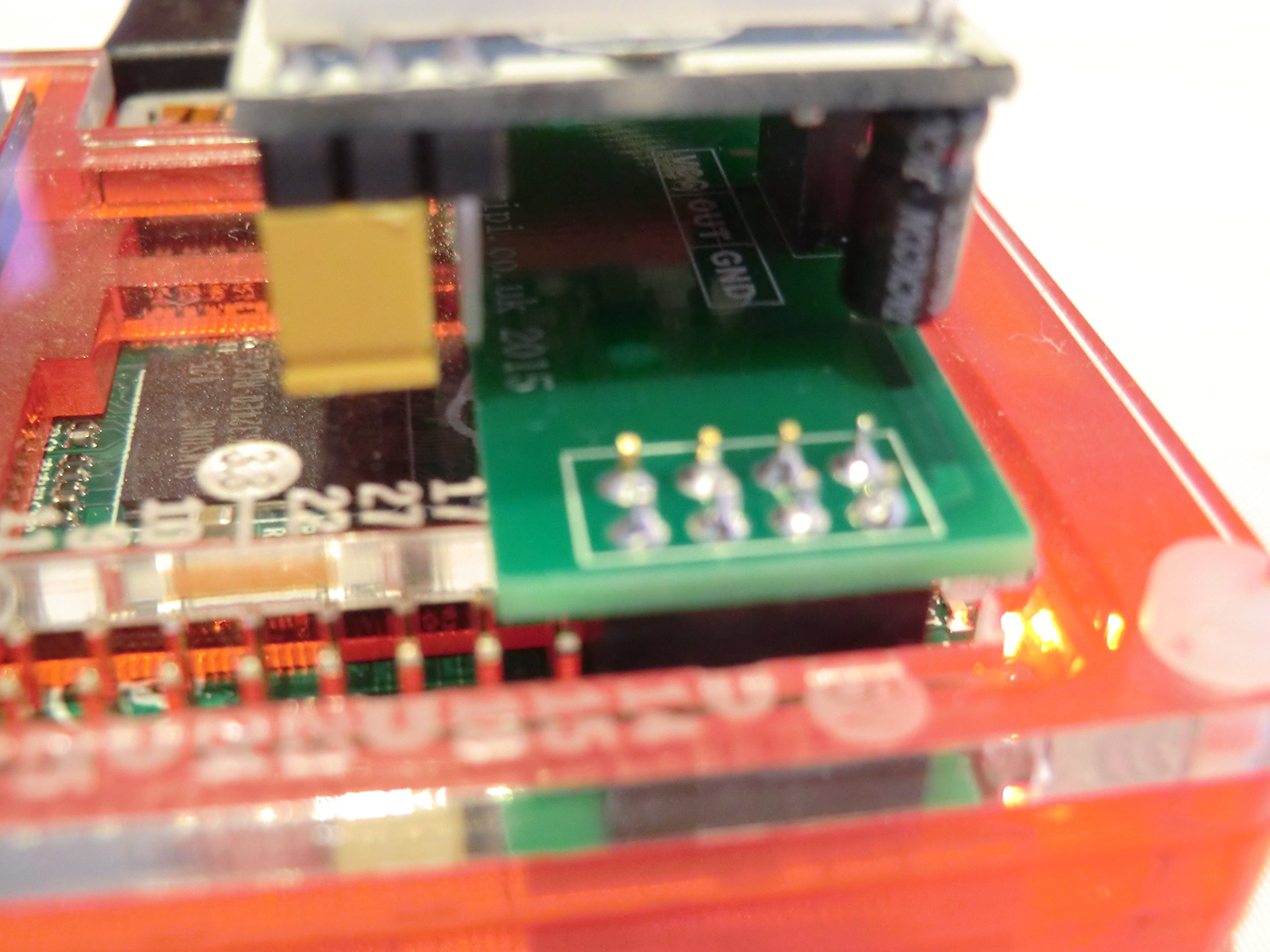 PIR-2-Pi IR Motion Detector - PIR Infra Red Movement Sensor & GPIO Clip for Raspberry Pi 4, Pi 3 and Pi Zero WH Models. Connects Directly to GPIO pins. PIR Module Sends Signals on GPIO4.