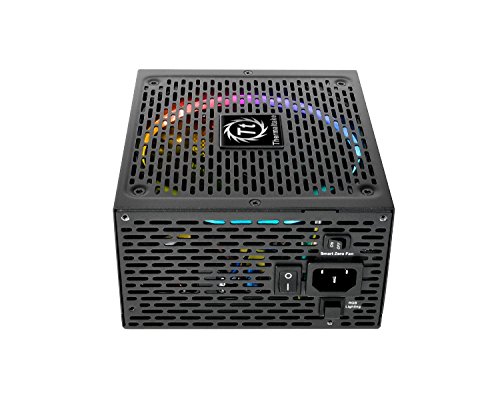 Thermaltake Toughpower Grand RGB 850W 80+ Gold Smart Zero 256-Color RGB Fan Fully Modular Power Supply 10 Yr Warranty PS-TPG-0850FPCGUS-R