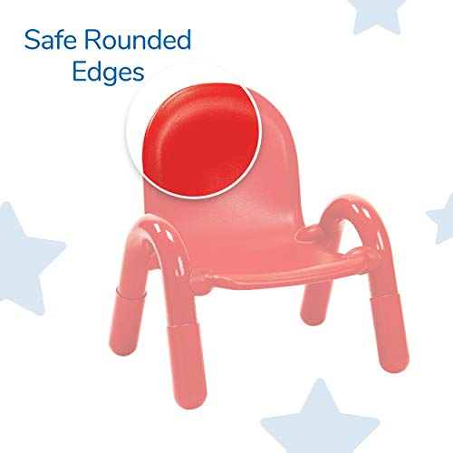 Childrenās Factory AB7907PR Primary Baseline 7"h (Item # BSLN07RE),Candy Red Apple
